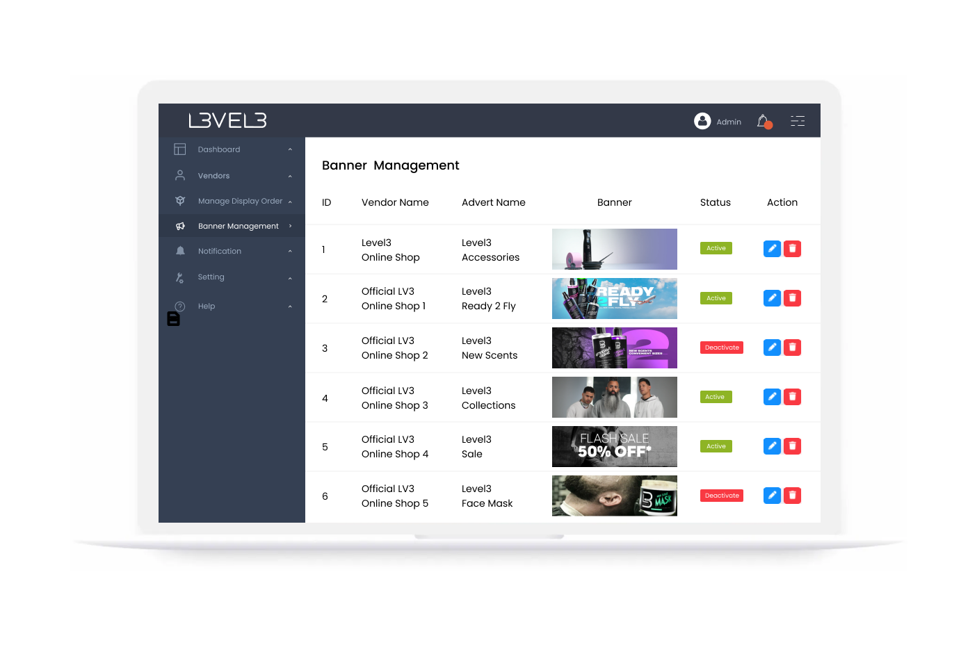 L3VEL3 App Case Study